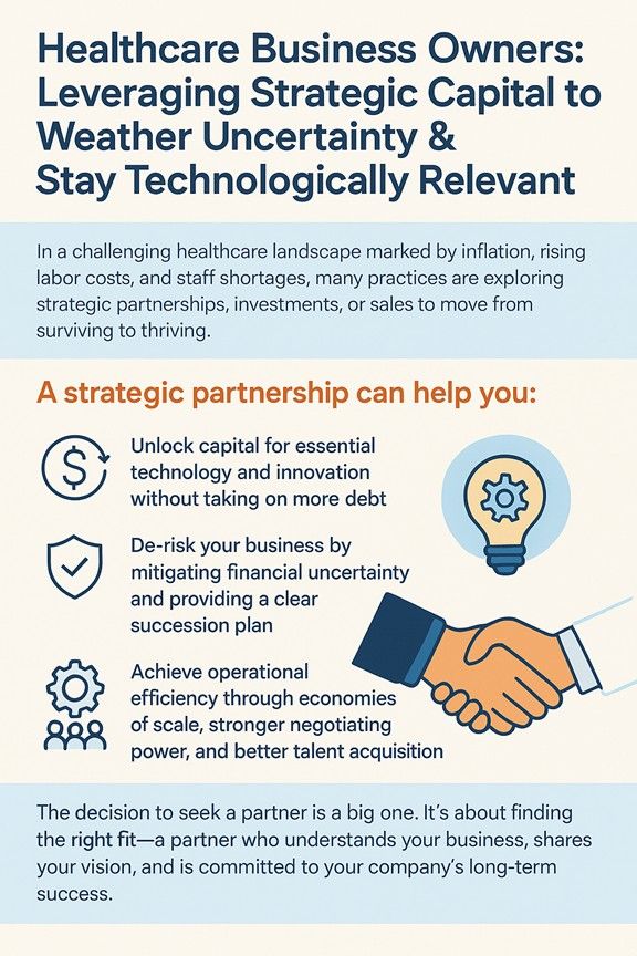 Healthcare Business Owners: Leveraging Strategic Capital to Weather ...